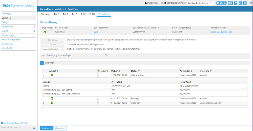Grants Management Software: PASS funding management suite