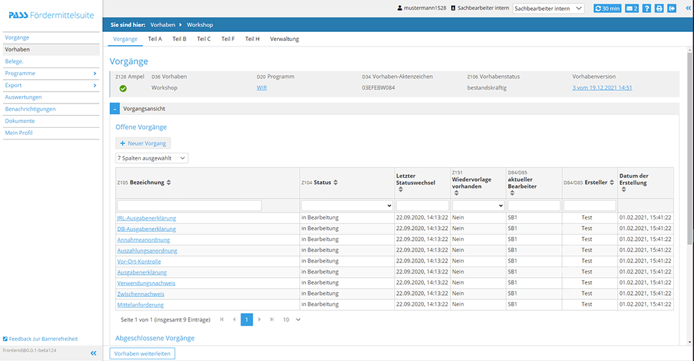 Grants Management Software: PASS funding management suite