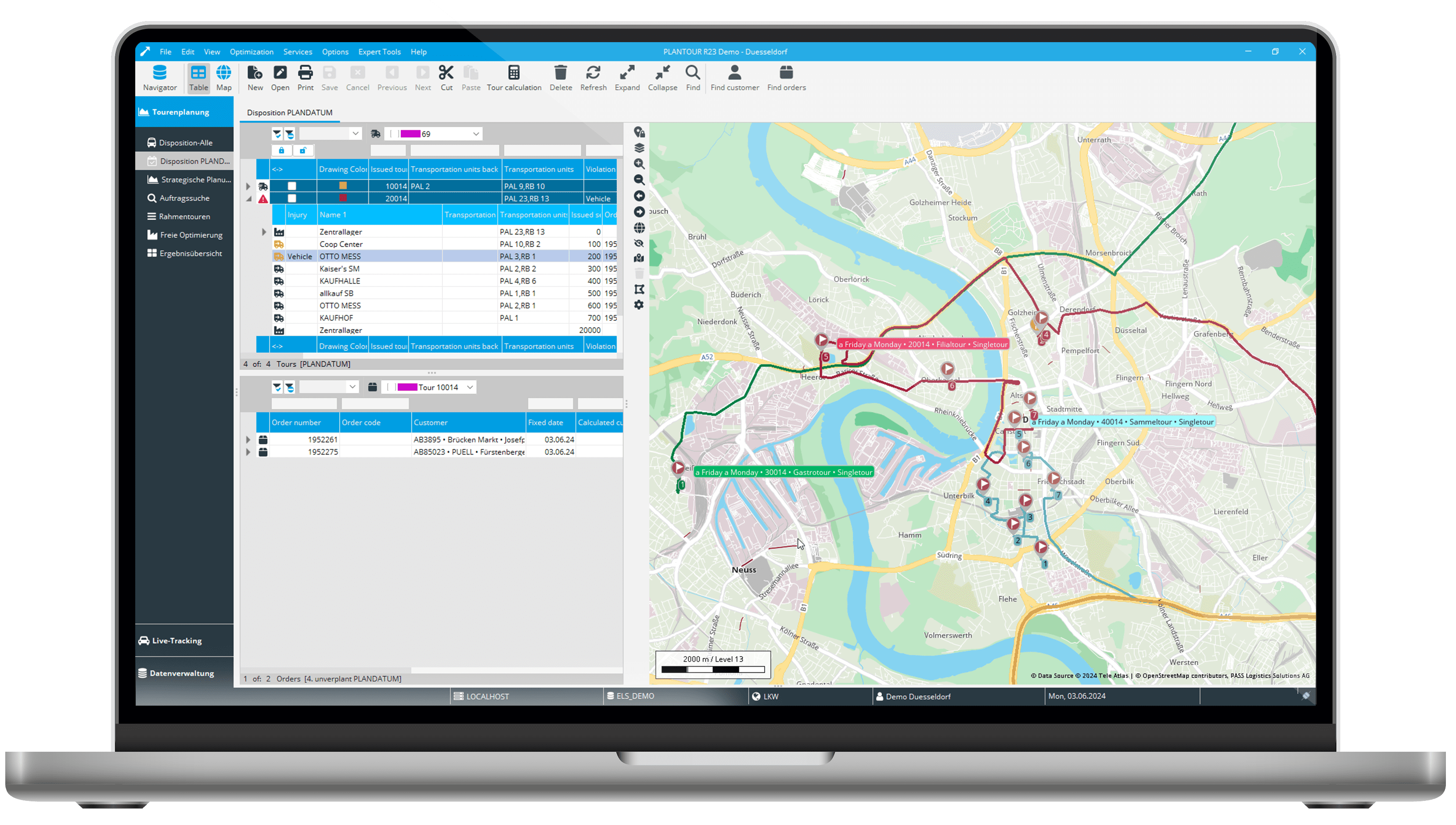 Route planning software intelligent route optimization